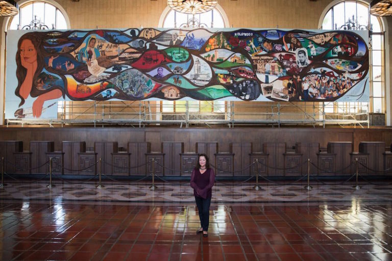 Barbara Carrasco's 'L.A. History: A Mexican Perspective' Comes to NHM ...