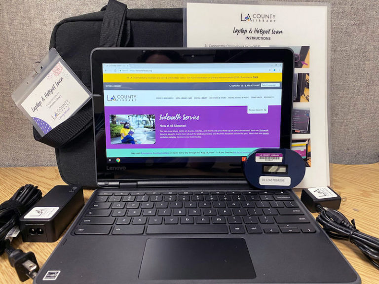 L.A. Libraries Offer Free Printing & Laptop, WiFi Kits