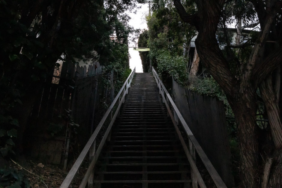 Walking The Santa Monica Stairs to the Annenberg Beach House | L.A. on ...