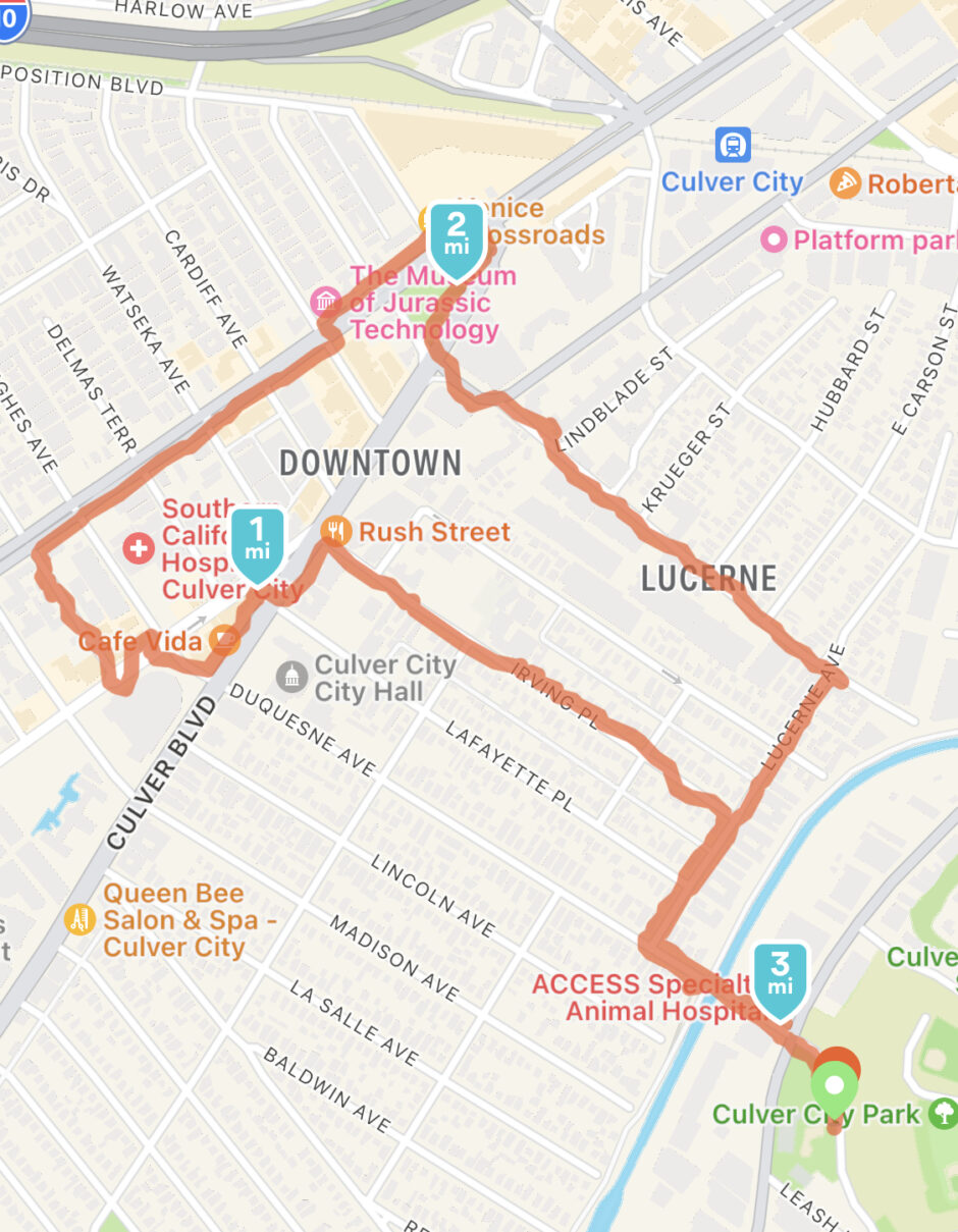 Walking in Culver City from the Ballona Creek to the Hobbit Houses | L ...